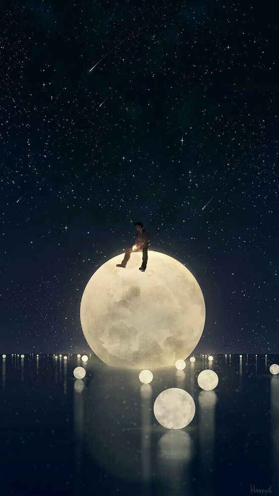 Happy New Year! And Happy Full Moon too!! | Under The Blue Door
